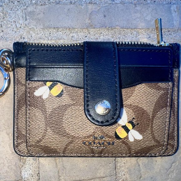 Coach | Bags | Coach Bee Card Case | Poshmark